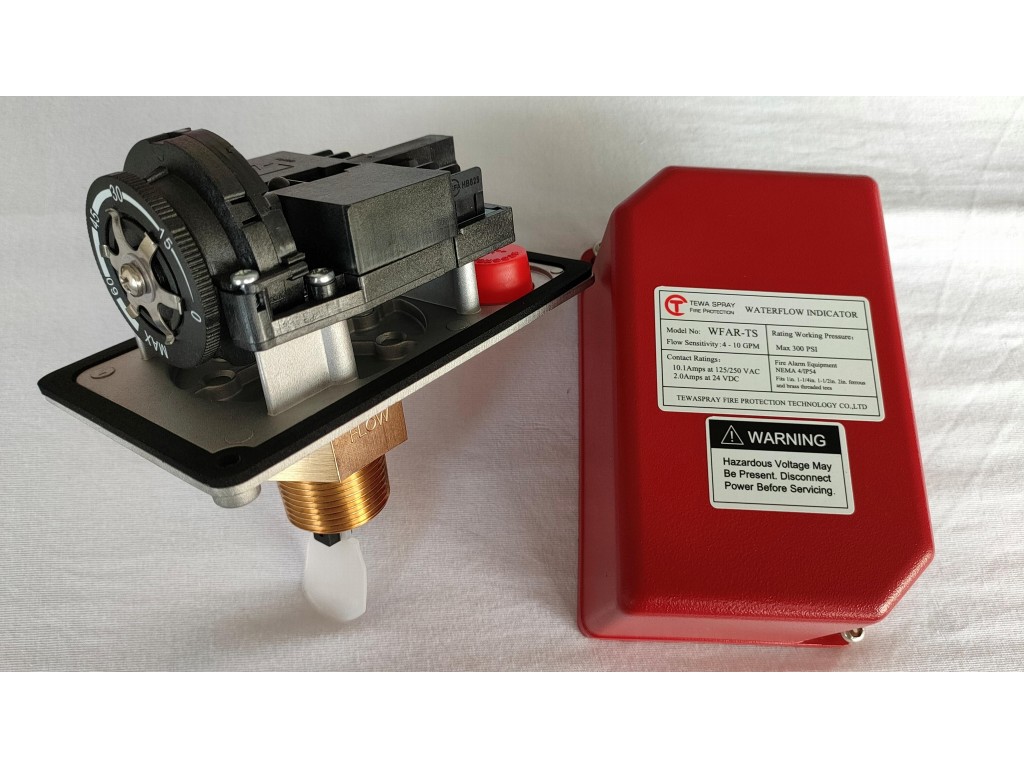 POTTER Flow Switch, 450psi, Potter VSR-S Flow Switch